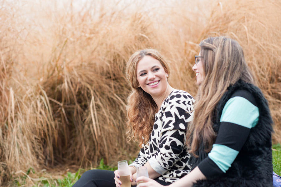 Allie and Dayna’s Waterfront Engagement - Love Inc. Mag
