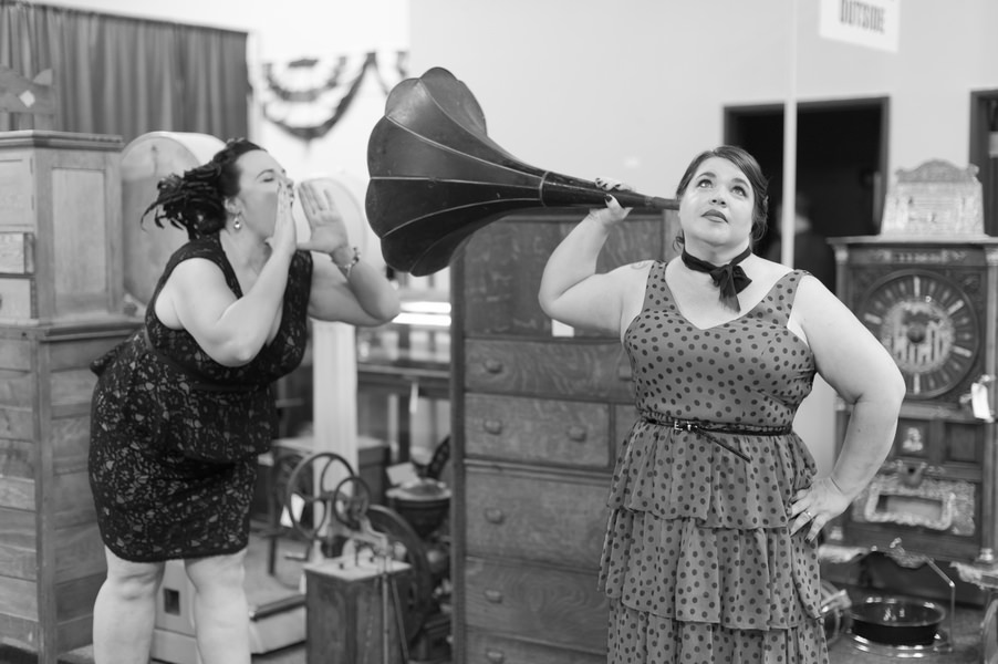 Julie and Di’s Antique Warehouse Engagement Shoot - Love Inc. Mag