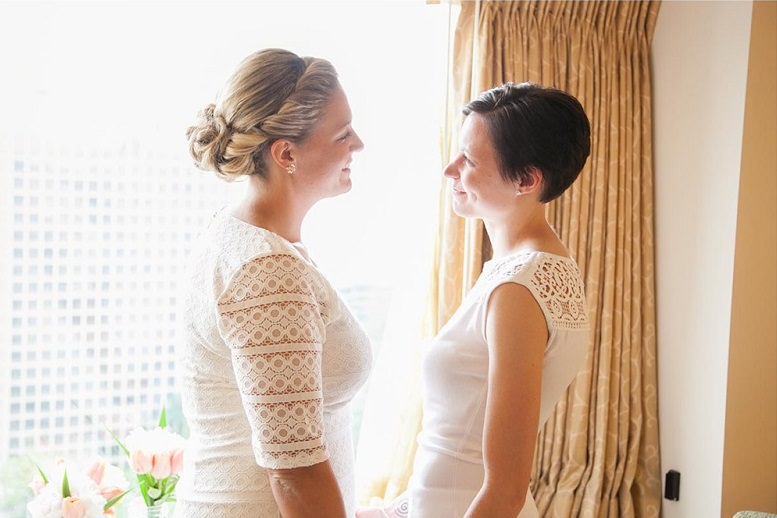 Natalie and Meagan’s Intimate Seattle Ferry Ceremony and Arizona ...