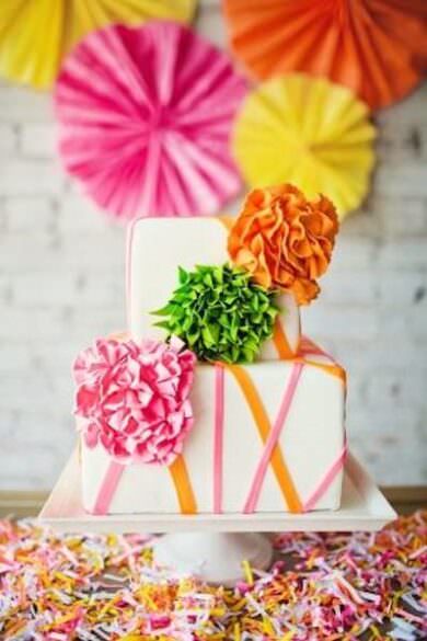 Brightly Baked! 5 Neon Cake Trends We Love - Love Inc. Mag