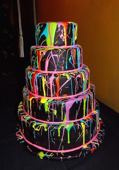 Brightly Baked! 5 Neon Cake Trends We Love - Love Inc. Mag