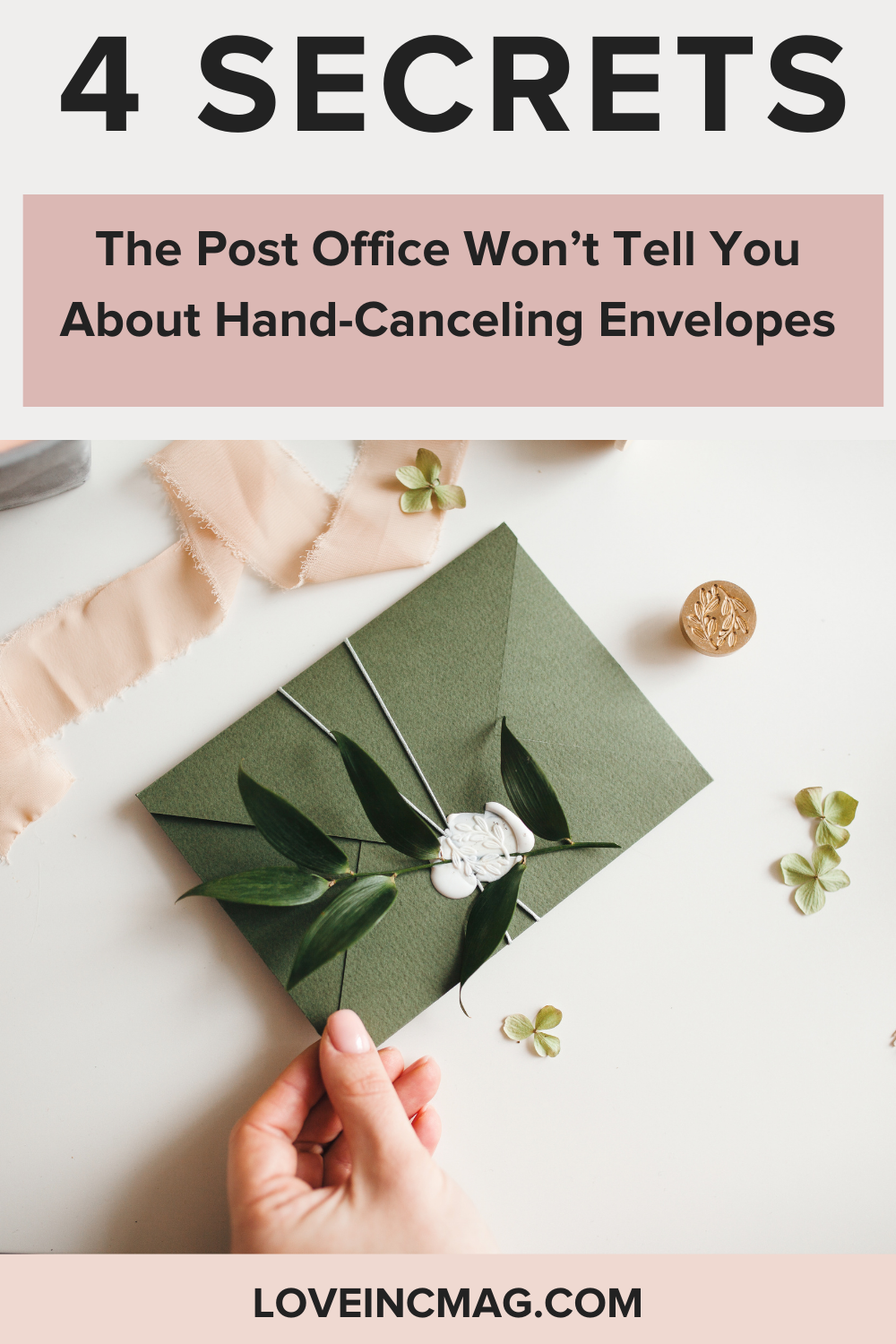 4 Secrets the Post Office Won’t Tell You About Hand-Canceling Envelopes ...