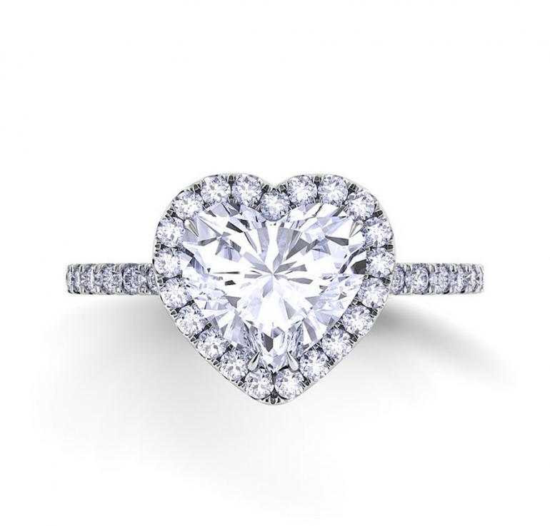 6 Picks: Heart-Shaped Rings Inspired by Lady Gaga's Stunner - Love Inc. Mag