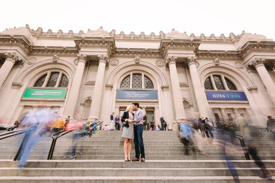 Meredith and Clay’s New York City Engagement Shoot by Jodee Debes ...