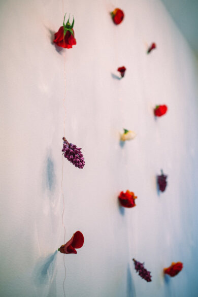 Simple and Chic DIY Flower Wall Tutorial - Love Inc. Mag