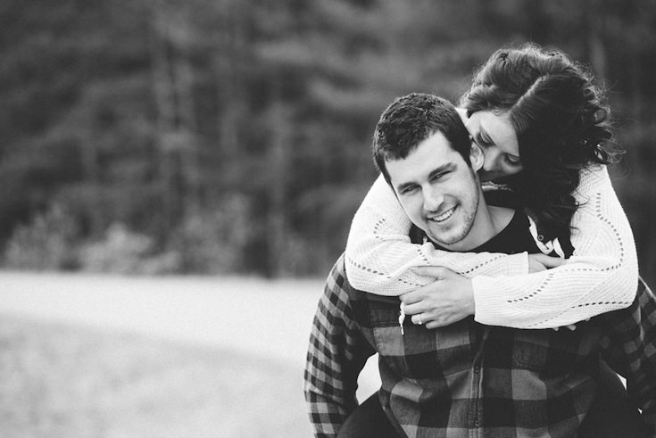 Dana and Brock’s Romantic Styled Engagement Shoot in the Forest - Love ...