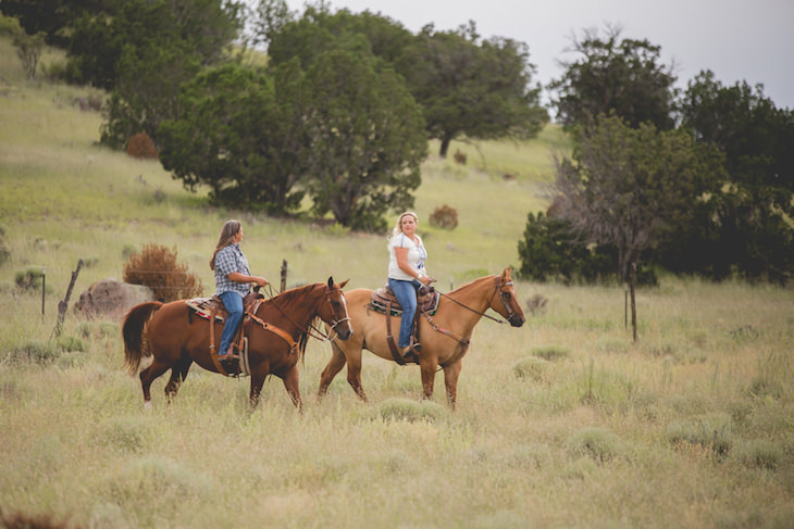 Eva and Lyn’s Rural Ranch Engagement Shoot - Love Inc. Mag