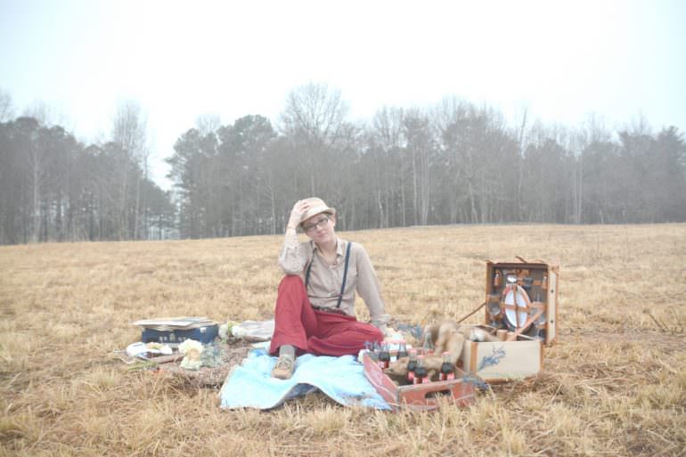 Amanda and Jennifer’s Vintage Picnic Engagement Shoot - Love Inc. Mag
