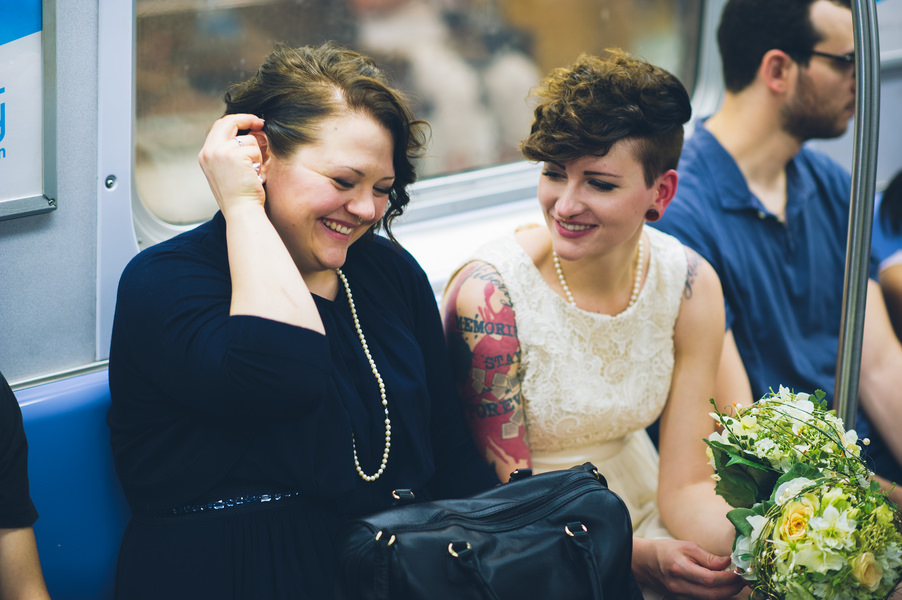 Sarah and Kathrin's Dream New York Elopement - Love Inc. MagLove Inc. Mag