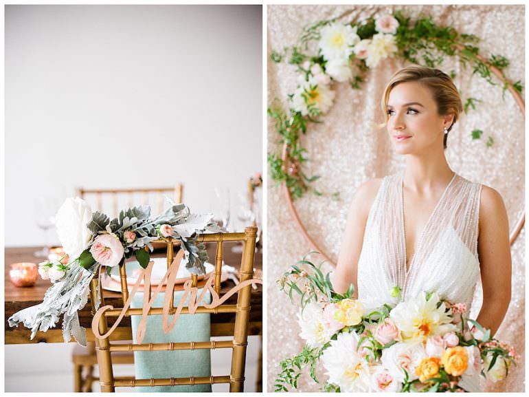 Dreamy Mint and Rose Gold Styled Shoot with Minted - Love Inc. Mag