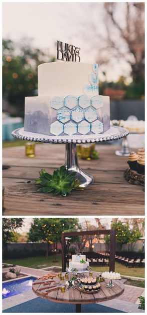 David and Luke’s New Year’s Eve Backyard Wedding Bash - Love Inc. Mag