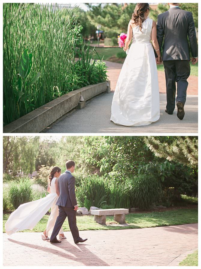 Robyn and Pete’s Lush Garden Wedding at Norfolk Pagoda - Love Inc. Mag