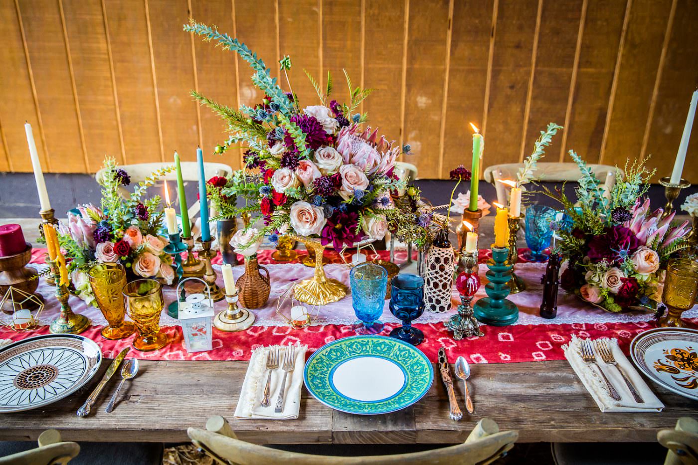 Bright Bohemian Rustic Wedding Inspiration from North Carolina - Love ...