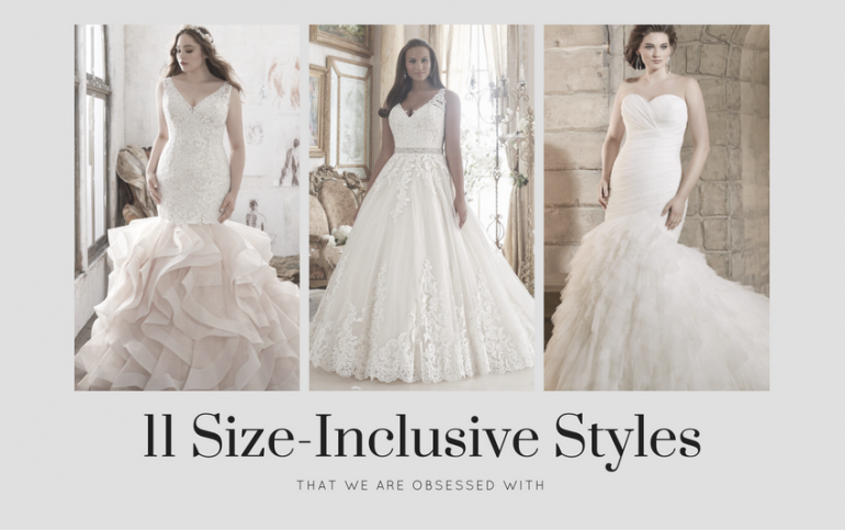 11 Designer Wedding Dresses in Extended Sizes that We're Obsessed With ...