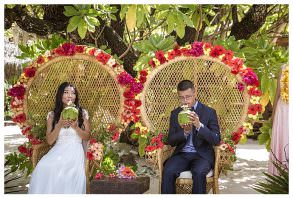 Vicky and Ricky’s Tropical Polynesian Wedding in Moorea - Love Inc. Mag