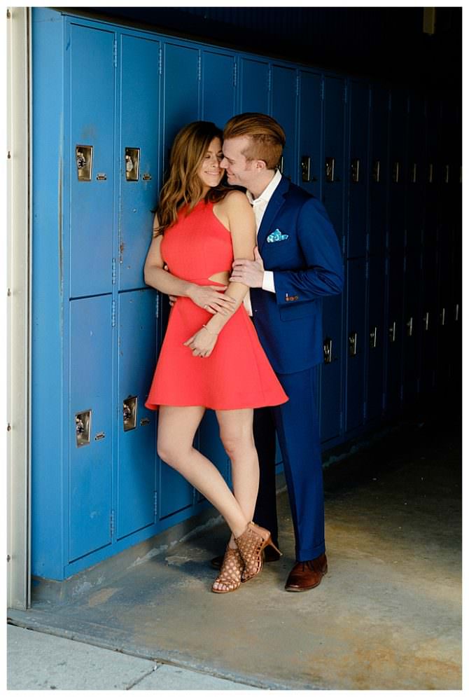 David and Paige’s Nostalgic Classroom Engagement Shoot - Love Inc. Mag