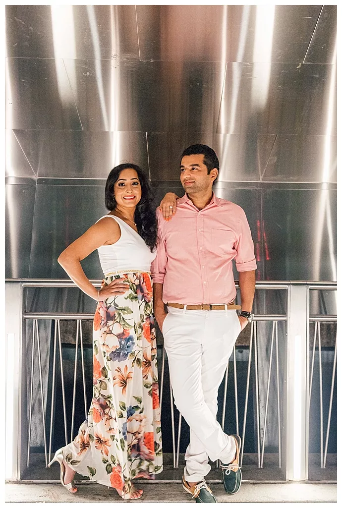 Rishi and Sonia’s Chicago Waterfront Engagement Session - Love Inc. Mag