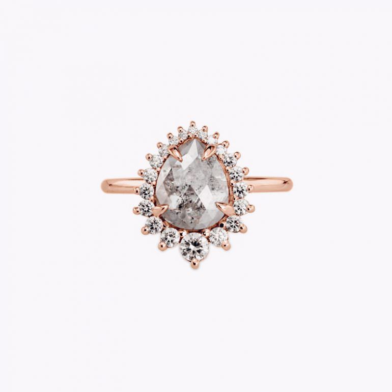 Giddy Over Gray: 11 Gray Diamond Engagement Rings We Love - Love Inc. Mag