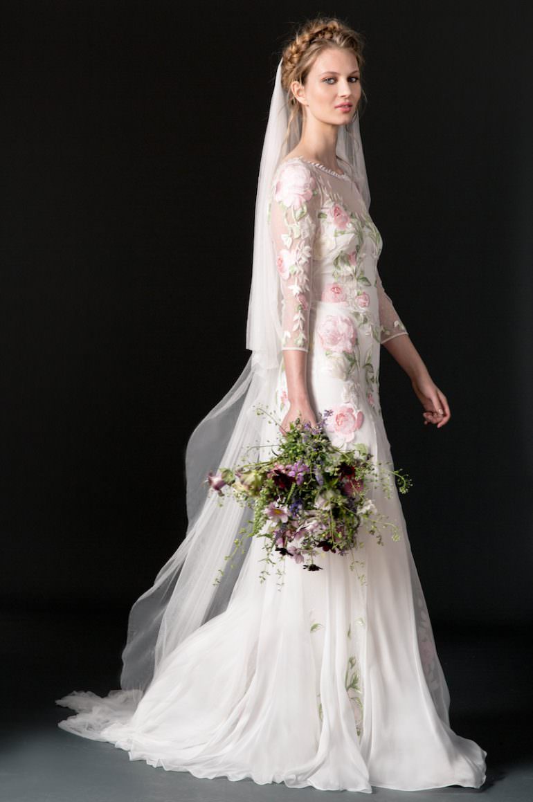 15 Floral Wedding Dresses Fit for a Spring Wedding - Love Inc. Mag