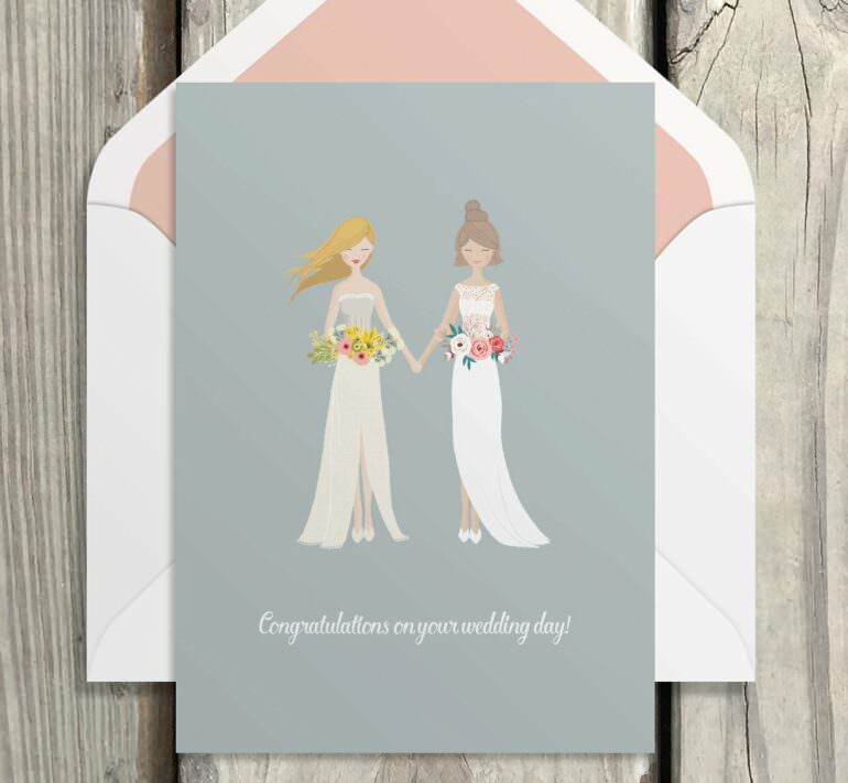 23 Cute and Funny Wedding Cards for LGBTQ Soonlyweds - Love Inc. Mag