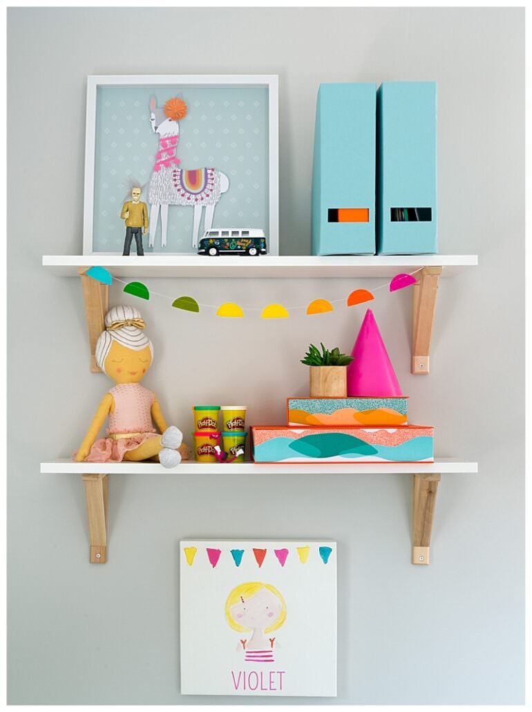 Bright and Bold Toddler Room with Animal Details - Love Inc. Mag