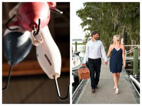 Chelsea and Brett’s Pontoon Boat Picnic Engagement Shoot – Love Inc. Mag