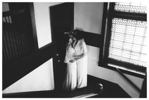 Doreen and Dani Tropical ’70s-Themed Wedding in Brooklyn - Love Inc. Mag