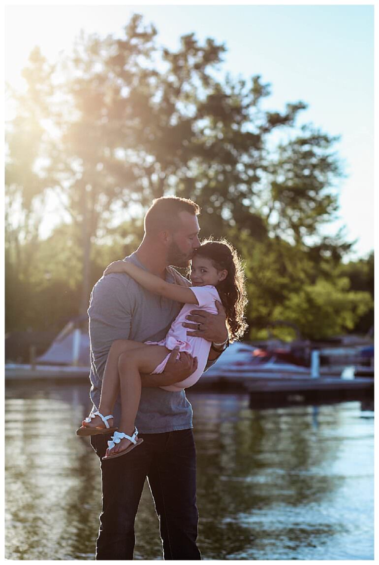 Family Focused Engagement Session at Golden Hour - Love Inc. Mag