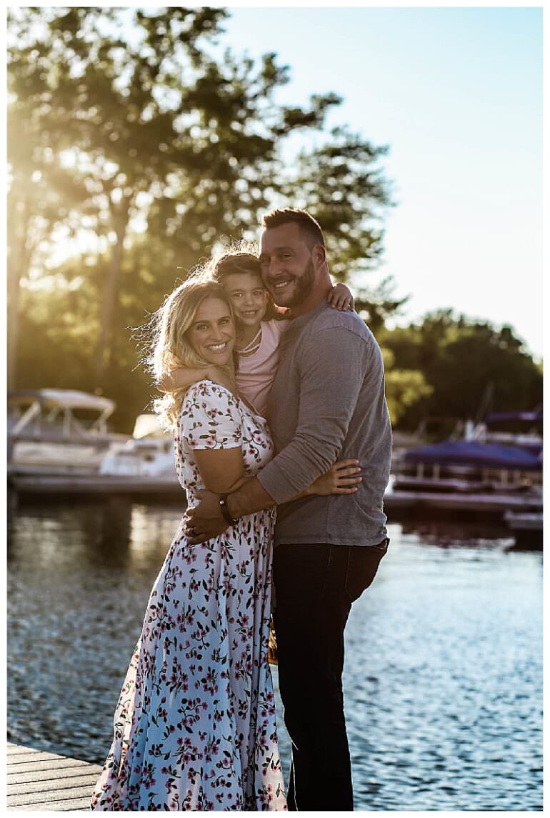 Family Focused Engagement Session at Golden Hour - Love Inc. Mag