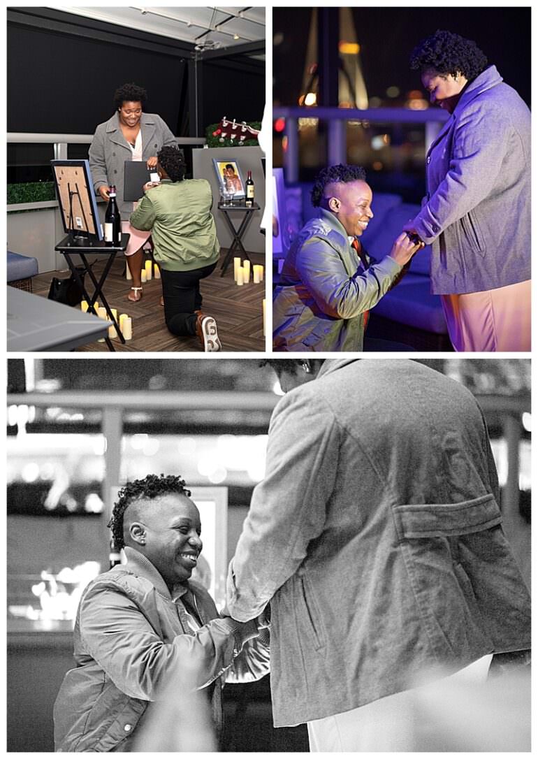 An Unexpected Double Proposal at a Chic Rooftop Lounge - Love Inc. Mag