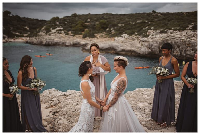 An Intimate Cliffside Destination Elopement in Beautiful Menorca Spain ...