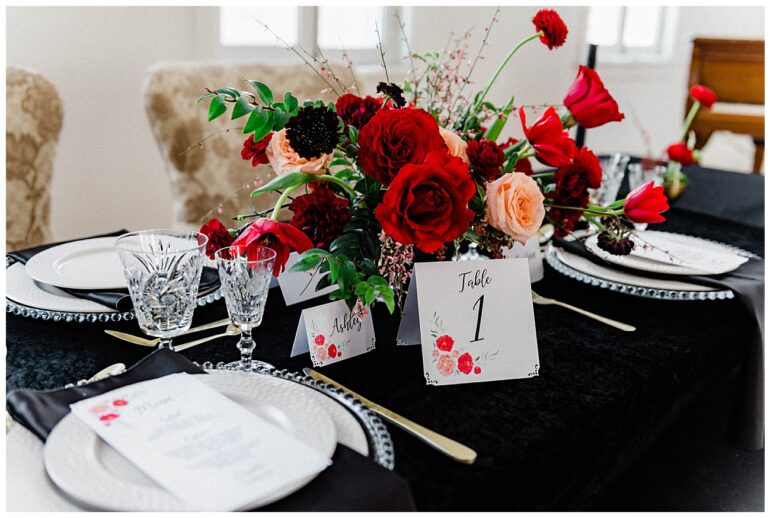 We Have Heart Eyes for This Red Wedding Inspo with Two Brides - Love ...
