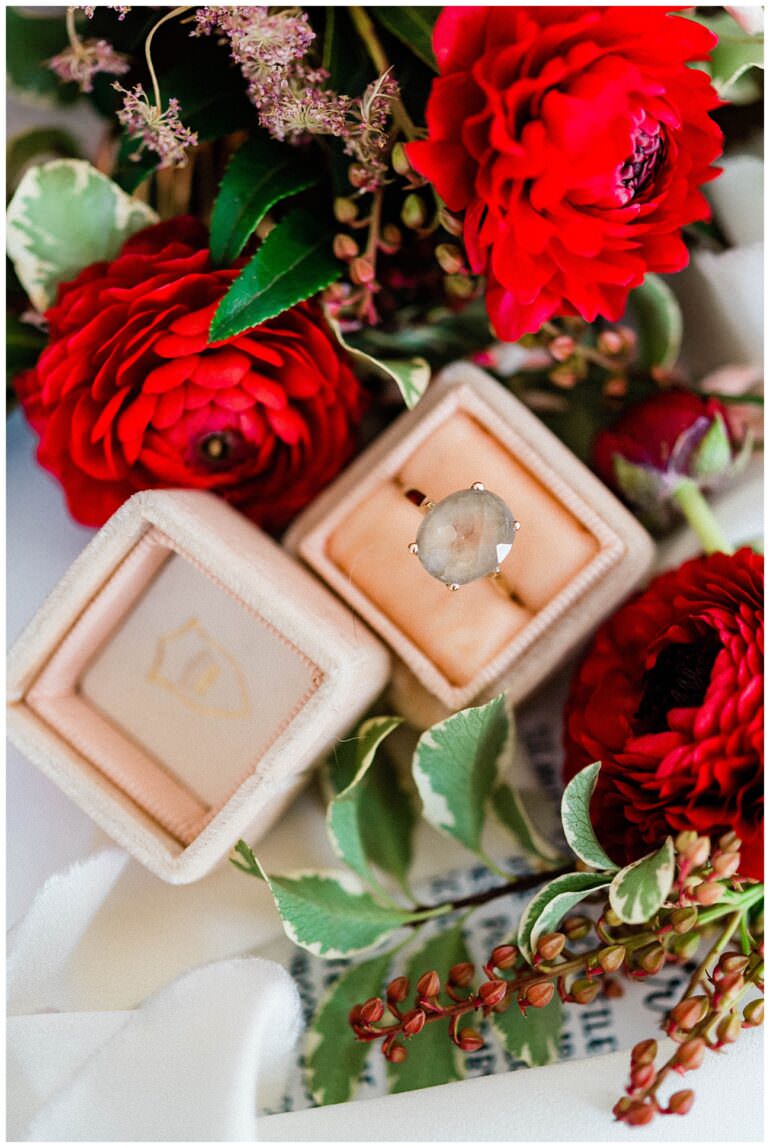 We Have Heart Eyes for This Red Wedding Inspo with Two Brides - Love ...