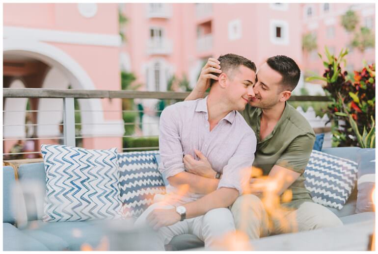 This Proposal At The Colorful Don Cesar Hotel Will Make Your Heart Leap