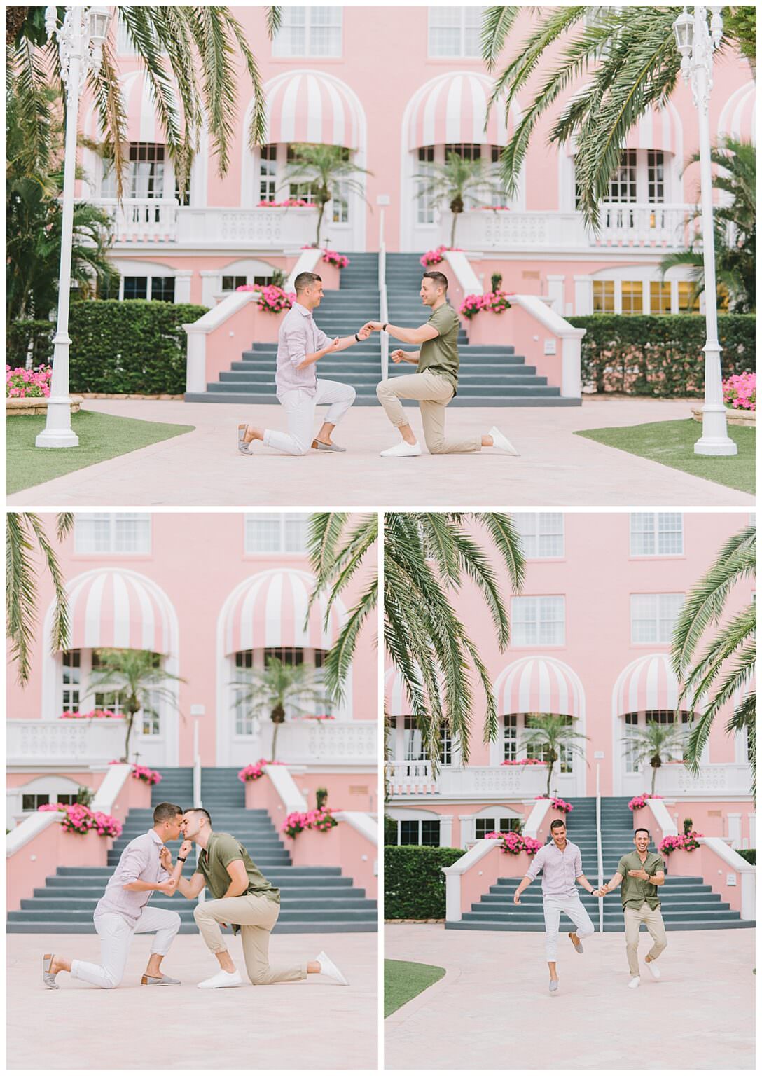 This Proposal At The Colorful Don Cesar Hotel Will Make Your Heart Leap