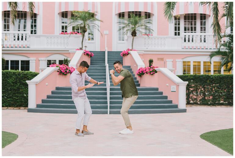 This Proposal At The Colorful Don Cesar Hotel Will Make Your Heart Leap