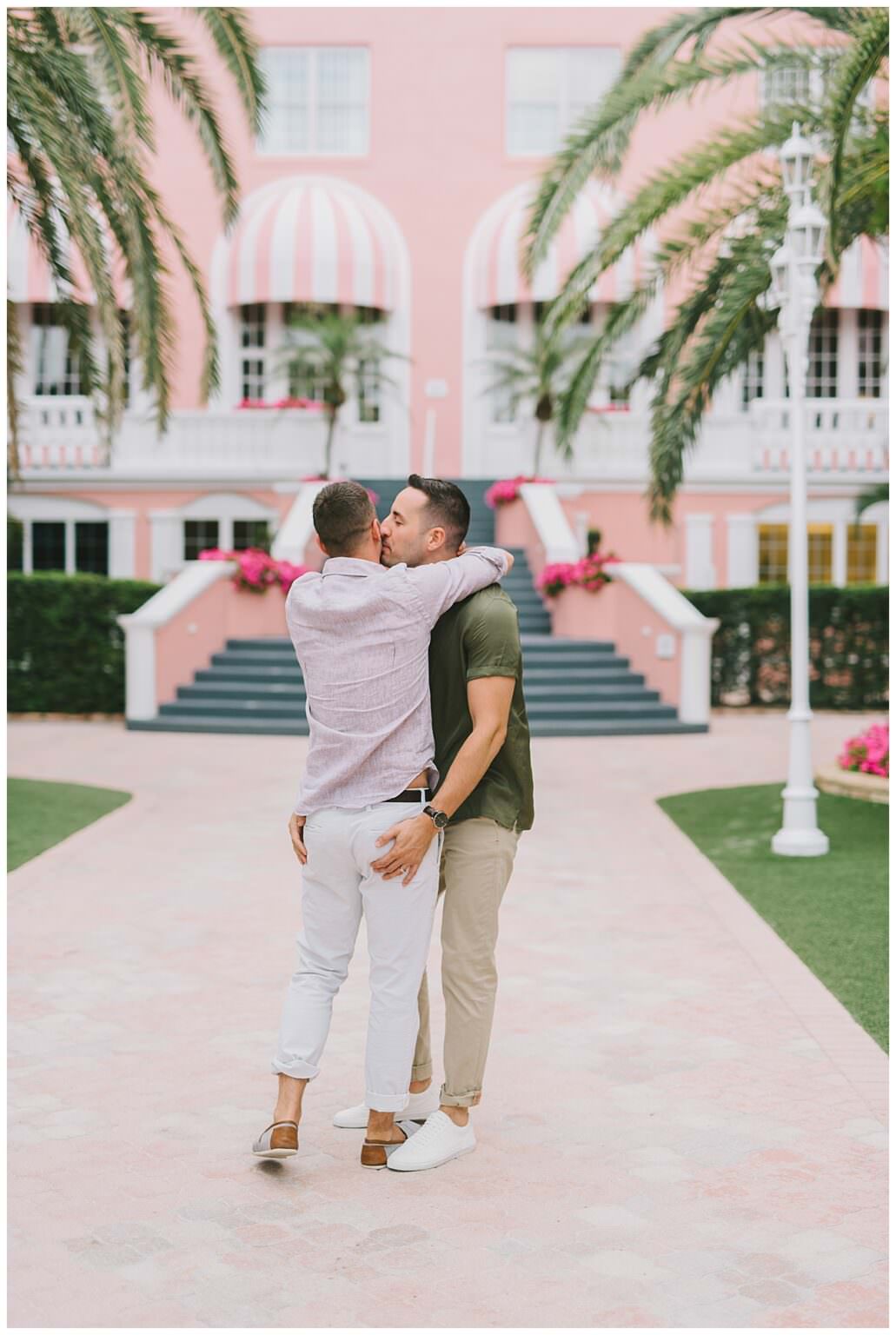 This Proposal At The Colorful Don Cesar Hotel Will Make Your Heart Leap