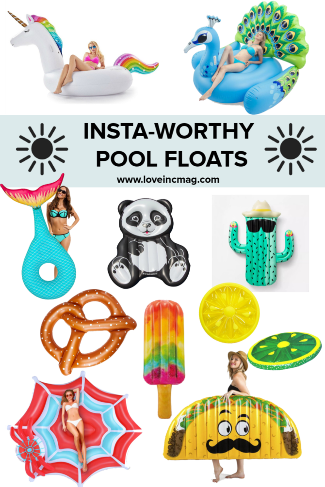 Get Your Pool Fleet on Point With These 10 Pool Floats - Love Inc. Mag