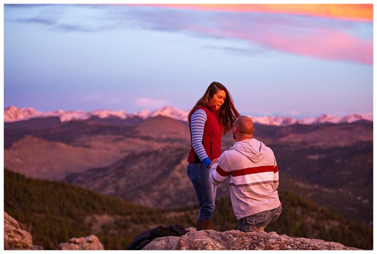 Colorado Sunrise Mountaintop Proposal - Love Inc. Mag