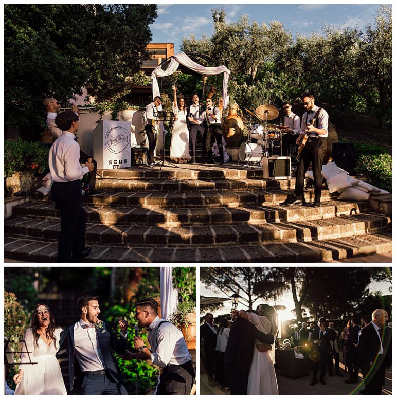 The Garden Wedding in Rome Is the Perfect Balance of Emotions and Party ...