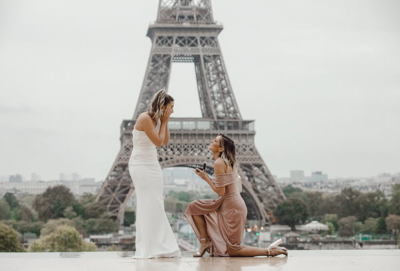 LGBTQ+ Influencer Kate Austin's Paris Proposal - Love Inc. Mag