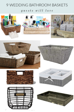 9 Wedding Bathroom Amenity Baskets Guests Will Love - Love Inc. Mag