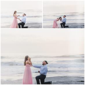 California Coast Proposal at Sunset - Love Inc. Mag