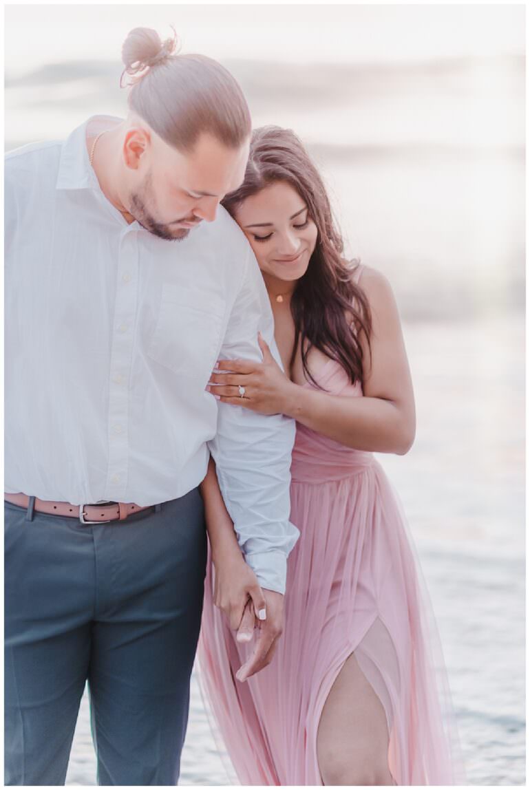 California Coast Proposal at Sunset - Love Inc. Mag
