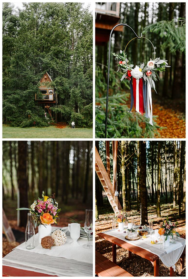This Treehouse Wedding Inspiration Is Our Childhood Dream Come True ...
