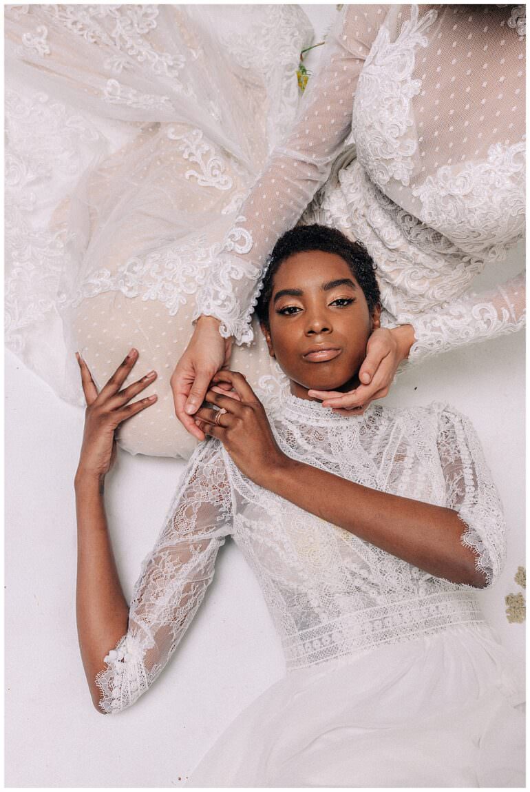 Vogue-Inspired Wedding Fashion Editorial Celebrating Black LGBTQ+ ...