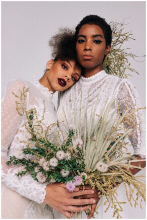 Vogue-Inspired Wedding Fashion Editorial Celebrating Black LGBTQ+ ...