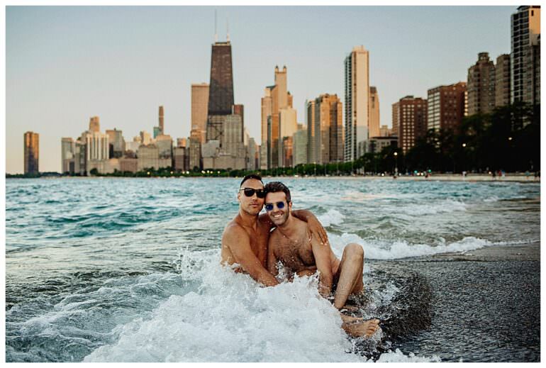 Chicago Lakeshore Summer Engagement Shoot - Love Inc. Mag