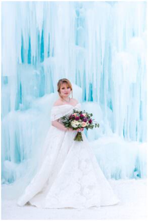 Magical Winter Wedding Inspiration in an Ice Castle - Love Inc. Mag