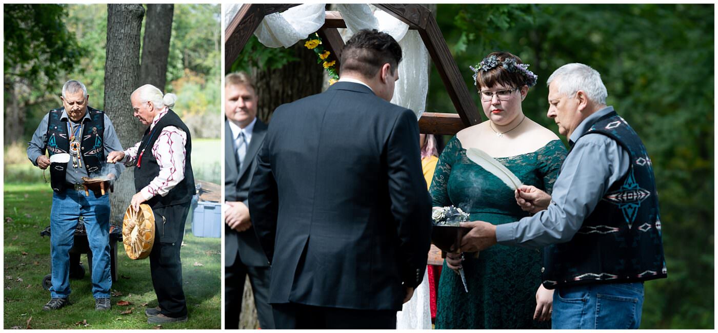 Handmade Wedding with Native American Traditions and Harry Potter ...